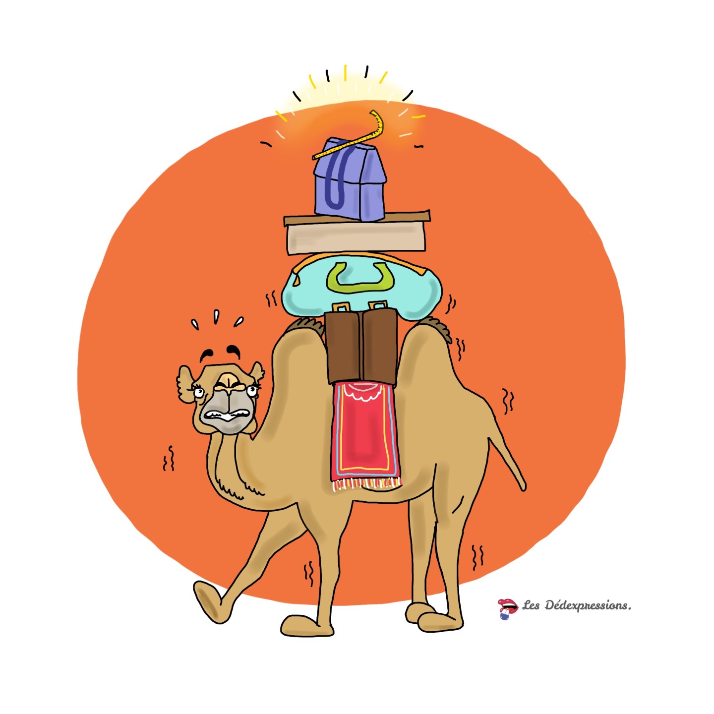 The last straw (that broke the camel’s back) – Funnidioms